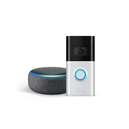 All-new Ring Video Doorbell 3 with Echo Dot