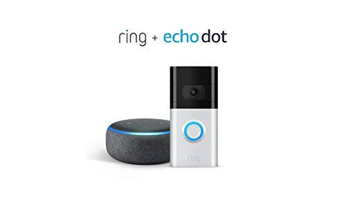 All-new Ring Video Doorbell 3 with Echo Dot