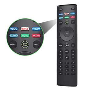 universal vizio remote control xrt140 fit all vizio smart tv with vudu netflix primevideo xumo hulu redbox watchfree buttons