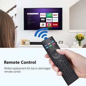 Universal Vizio Remote Control XRT140 fit All Vizio Smart TV with Vudu Netflix Primevideo Xumo Hulu Redbox Watchfree Buttons