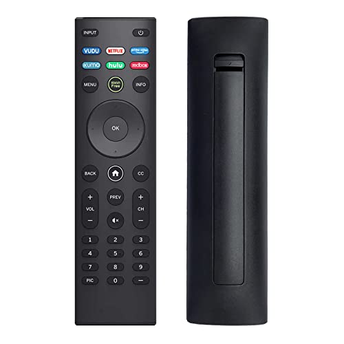 Universal Vizio Remote Control XRT140 fit All Vizio Smart TV with Vudu Netflix Primevideo Xumo Hulu Redbox Watchfree Buttons