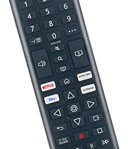 AKB76037601 Replaced LG Remote fit for LG Smart TV 32LM577BZUA 43UP7670PUC 55UP8000PUR 65UP8000PUR 75UP7670PUB 49UM7300PUA 60UM6900PUA 50UP8000PUR with DSY+,Netflix,Prime Video,Channel Buttons