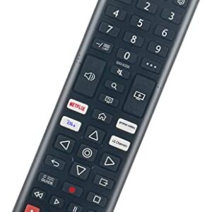 AKB76037601 Replaced LG Remote fit for LG Smart TV 32LM577BZUA 43UP7670PUC 55UP8000PUR 65UP8000PUR 75UP7670PUB 49UM7300PUA 60UM6900PUA 50UP8000PUR with DSY+,Netflix,Prime Video,Channel Buttons