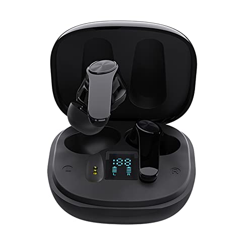 True Wireless Earbuds Headphone Bluetooth 5.0 Upgraded Stereo Sound Earphones Sweat Proof Power Display STARTREE