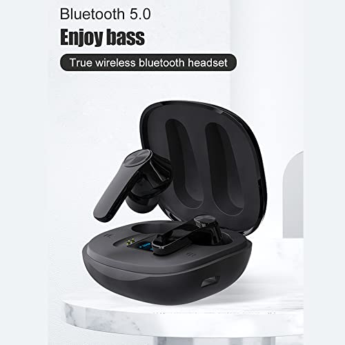 True Wireless Earbuds Headphone Bluetooth 5.0 Upgraded Stereo Sound Earphones Sweat Proof Power Display STARTREE