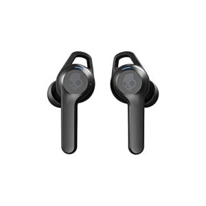 skullcandy indy fuel true wireless in-ear earbud – true black (renewed)