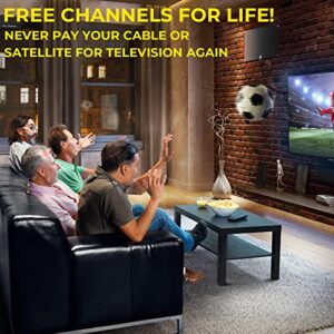 280 Miles Range TV Antenna，2023 Amplified Digital HD TV Antenna Indoor for Smart TV and All Older TV's -TV Antenna Indoor Outdoor with Signal Booster - 16ft HD Cable - Support 4K 1080p