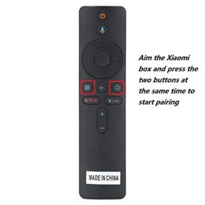 Remote Control for Xiaomi Mi Box S Replacement Remote Control for Xiaomi Mi Box S with Bluetooth&Voice Remote