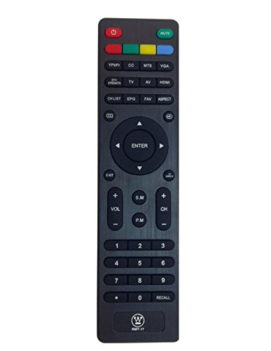 New Digital LED TV Remote Control RMT-17 RMT17 RMT 17 for Westinghouse TV LD-2480 LD-3280 VR-2218 VR-2418 VR-3215 rmt-17