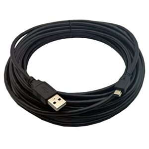 inovat usb2-a-mb-25st, premium 25ft usb 2.0 a to mini b 5 pin usb cable