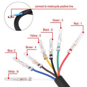 Gear Indicator, Universal Motorcycle 6 Speed Digital Gear Indicator Shift Lever Sensors Gear Display Gear Indicator 6 Speed Shift Lever Senso Motorcycle Gear Indicator Universal Gear Position indicat