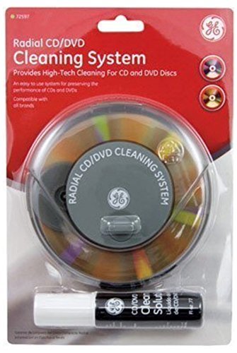 CD/DVD CLEANING SYSTEM by GE MfrPartNo 72597