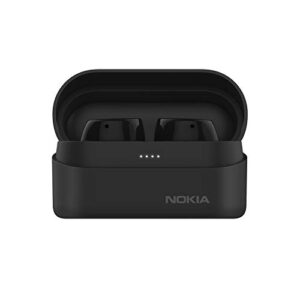 Nokia Power Earbuds Lite - Black - Waterproof - Universal Bluetooth - 35 Hours Battery Life - Travel Charging Case