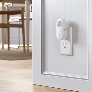 Arlo Chime 2 - Built-in Siren, Audible Alerts, Customizable Melodies, Wi-Fi Connected, Compatible with Arlo Wired and Wireless Doorbell Camera, Security Camera, and Smart Home Devices (AC2001)