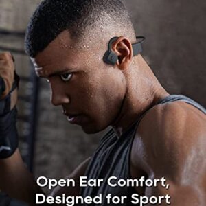 Guudsoud Bone Conduction Headphones,Open Ear Headphones Wireless Bluetooth 5.2 with Mic,Waterproof Sweatproof Sport Earphones