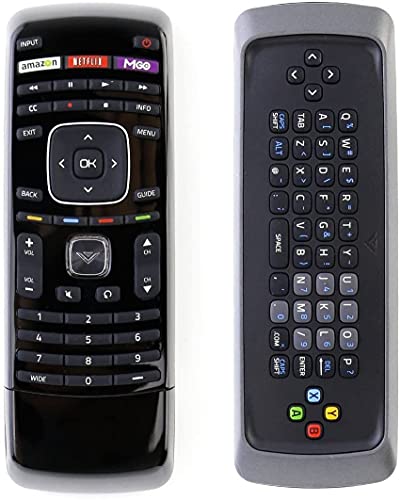 Universal XRT302 Remote Replacement for All VIZIO Smart TV Remote control with Qwerty dual side keyboard