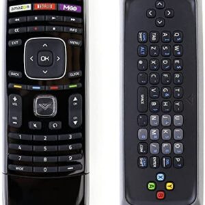 Universal XRT302 Remote Replacement for All VIZIO Smart TV Remote control with Qwerty dual side keyboard