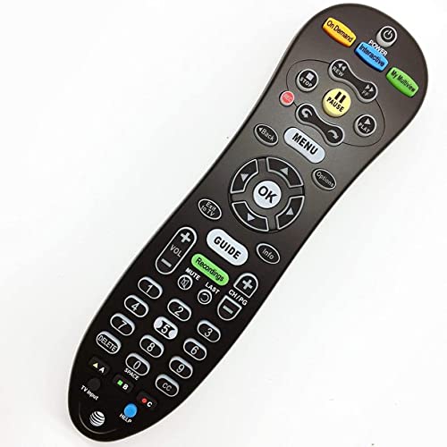 Replacement for AT&T S30 Remote Control Compatible with U-Verse Uverse Receiver