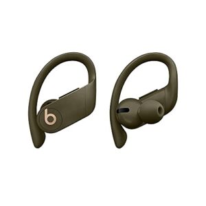 HC-Beat PowersBeatsPro - Totally Wireless Earphones with Charging case and Lightning to USB-A Charging Cable (Moss) (Renewed)