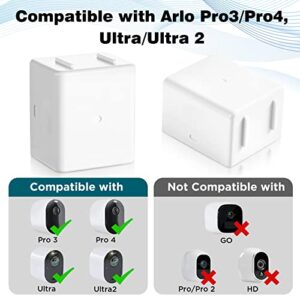 Upgraded 4950mAh Replacement Batteries Compatible with Arlo Pro 4/Pro 3/Ultra/Ultra 2 Wireless Security Cameras, 2-Pack 3.85V Rechargeable Long-Lasting Battery Life and Easy to Install