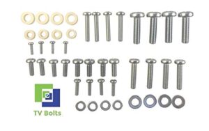 vizio tv mounting screws and washers – fits any vizio tv