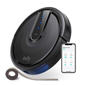 eufy [boostiq] robovac 35c, robot vacuum cleaner, wi-fi, upgraded, super-thin, 1500pa strong suction, touch-control panel, 6ft boundary strips, quiet, self-charging, cleans hard floors(renewed)