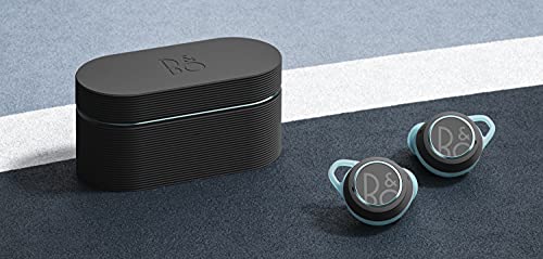 Bang & Olufsen Beoplay E8 Sport True Wireless In-Ear Bluetooth Earphones with Customizable Comfort Fit, Microphones and Touch Control, Wireless Charging Case, 28H Playtime, IP57 Dustproof & Waterproof