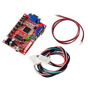 mcbazel arcade game vga to cga rgbs cvbs s-video video converter board gbs-8100