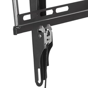 Cheetah APTMSB TV Wall Mount for 20-55” TVs up to VESA 400 and 115lbs, and fits 16” Wall Studs, and Includes a Tilt TV Bracket, a 10’ Twisted Veins HDMI Cable and a 6” 3-Axis Magnetic Bubble Level