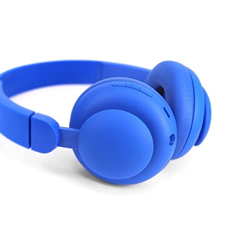 onn | Bluetooth On-Ear Headphones (Blue)