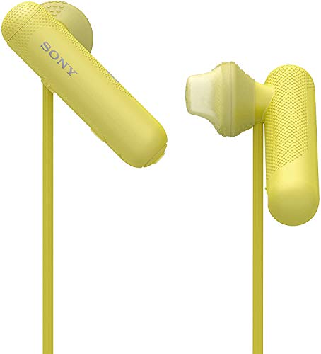 Sony WI-SP500 Wireless in-Ear Sports Headphones, Yellow (WISP500/Y) (Renewed)