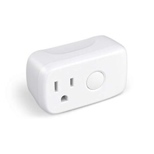 broadlink smart plug (noapp version), mini wi-fi timer smart outlet socket works with alexa/google home/ifttt, no hub required, remote control anywhere