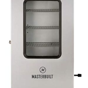 Masterbuilt MB20074719 Bluetooth Digital Electric Smoker, 40 inch, Stainless Steel