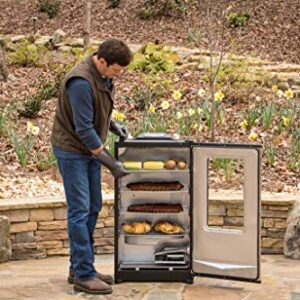 Masterbuilt MB20074719 Bluetooth Digital Electric Smoker, 40 inch, Stainless Steel