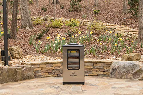 Masterbuilt MB20074719 Bluetooth Digital Electric Smoker, 40 inch, Stainless Steel