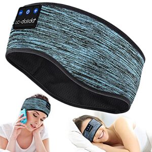 topoint sleep headphones wireless bluetooth headband, sleep mask music sports sleeping headband headphones for workout yoga travel