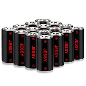 16 pack 3.7v 750mah rechargeable batteries for arlo cameras vmc3030 vmk3200 vms3330 3430 3530, flashlight microphone