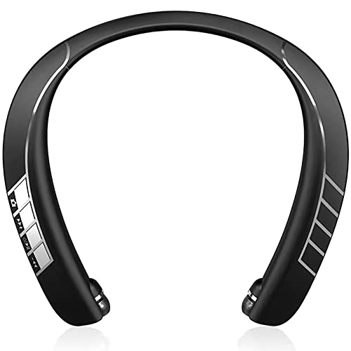 Bluetooth Headphones,1500 Mah Upgraded Bluetooth 5.0 Lightweight Neckband Wireless Earbuds with TF Card Extension and Remote Photo Capture Functions,Compatible with iPhone, Android, Samsung