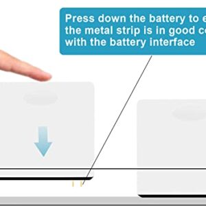 2-Pack Rechargeable Battery and Dual Battery Charge Station Fit for Arlo Ultra Arlo Ultra 2 Arlo Pro 3 Arlo Pro 4 Camera [3.85V/18.48Wh/4800mAh]