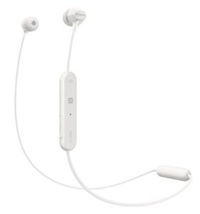 sony wi-c300 wireless in-ear headphones, white (wic300/w)