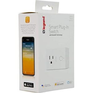 Legrand, Smart Plug, Smart Outlet, Apple Homekit, Quick Setup On iOS (iPhone or iPad), No Hub Required, HKRP10