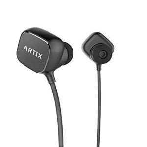 ARTIX Neckband Bluetooth Headphones with Mic - Wireless Sport Earbuds, Bluetooth Wireless Earbuds with Earhooks, Bluetooth Earbuds with Ear Hook, Running Earbuds, Neck Bluetooth Headphones Microphone