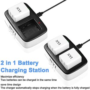 NYI 2560mAh Rechargeable Batteries for Arlo Pro/Arlo Pro 2 and Charging Station Compatible with Arlo Pro/Arlo Pro 2 Batteries (2 Batteries +1 Charger)