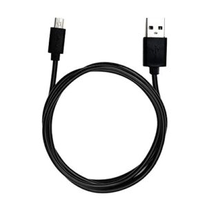 usb charge cable cord wire for fujifilm instax share sp-2, polaroid zip, hp sprocket, polaroid mint, kodak mini/printomatic, lifeprint, canon ivy & similar wireless photo printers