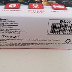 Emerson EM229 Wireless Bluetooth Headset