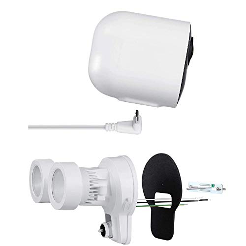 Wasserstein 3-in-1 Floodlight, Charger & Mount, Compatible with Arlo Essential Spotlight/XL Spotlight Camera, Turn The Arlo Camera into a Powerful Floodlight (Arlo Camera NOT Included)