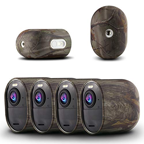 Arlo Ultra Skin, Taken Protective Silicone Skins Compatible with Arlo Ultra Camera - Durable and Weatherproof Silicone Case Protection, 4 Pack, Camouflage