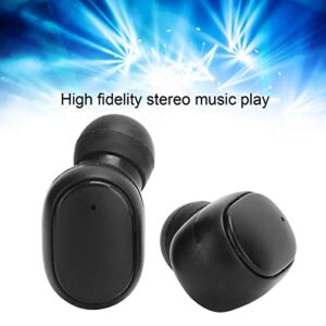 TWS Bluetooth 5.0 Earphone, Wireless Portable Noise Cancelling Sports Headphones HiFi Stereo Music Player Earbuds with Charging Case for Smart Phone