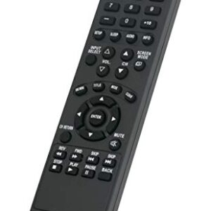 New NF033UD Replaced Remote fit for Sylvania Emerson TV DVD Player LD190SS1 LD190SS2 LD195SSX LD320SS1 LD320SS2 LD320SSX LD370SSX LD190EM1 LD190EM2 LD260EM2 LD320EM2 A9DF1UH