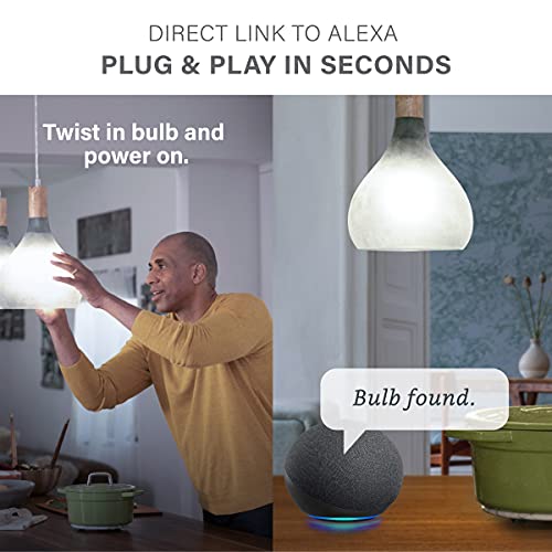 Sengled Smart Light Bulb, Bluetooth Mesh Bulb That Works with Alexa Only, Standard A19, Dimmable Daylight 5000K, E26 60W Equivalent 800LM, 4 Pack – A Certified for Humans Device